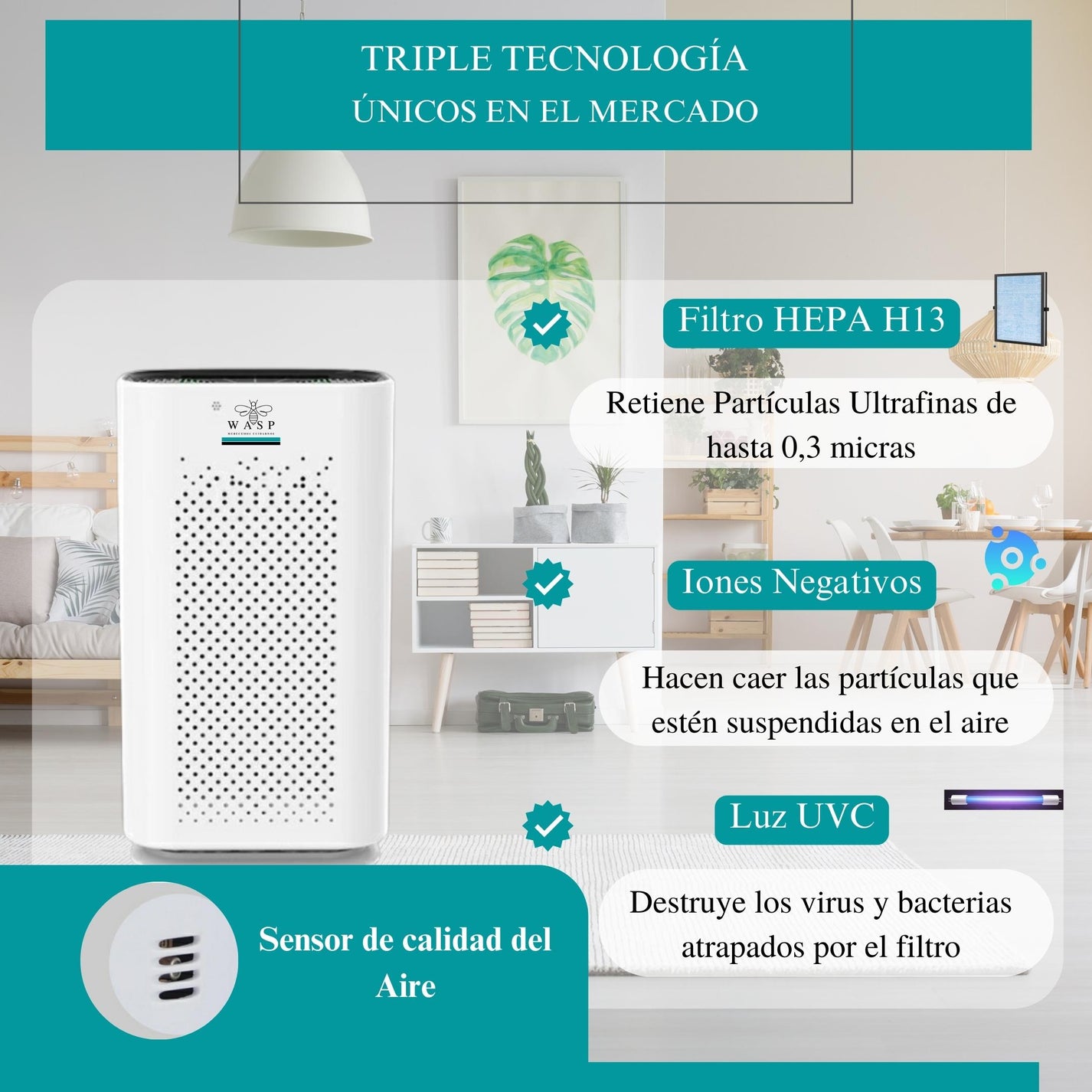 Purificador De Aire Smart Wasp – MI WASP